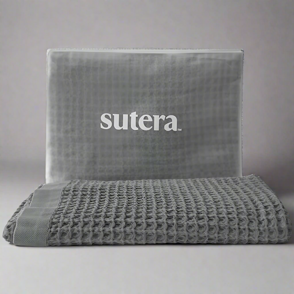 Sutera Silver Thread Towels