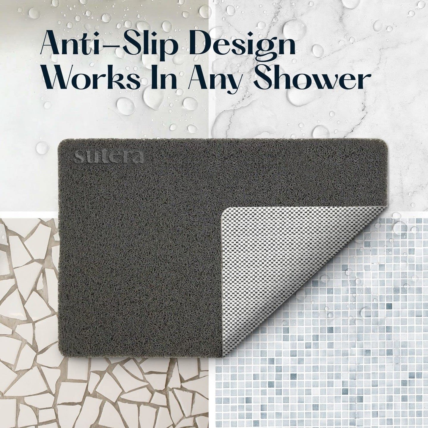 Slide Guard Shower Mat – Sutera